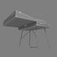 Fender Rhodes 73 Piano 3d Model
