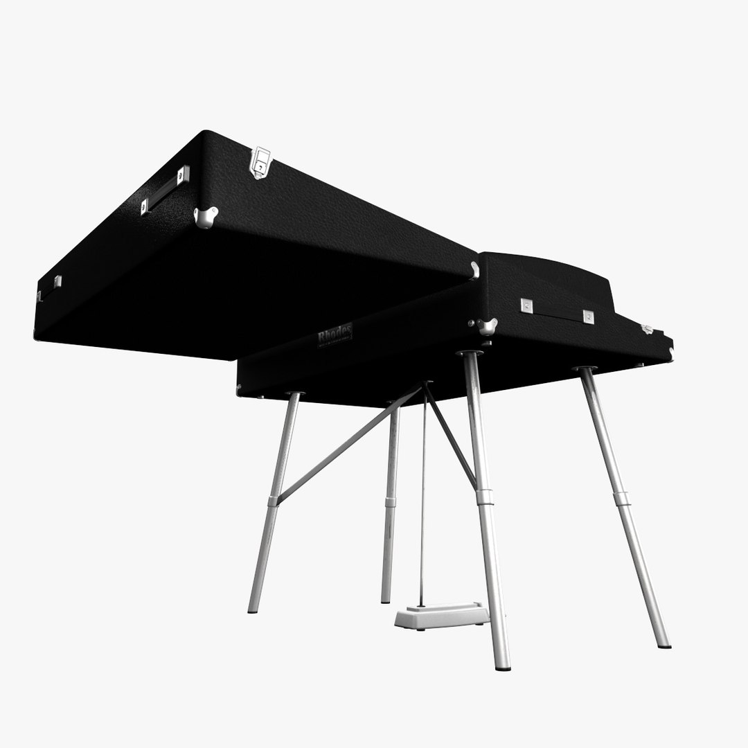 Fender Rhodes 73 Piano 3d Model