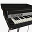 Fender Rhodes 73 Piano 3d Model