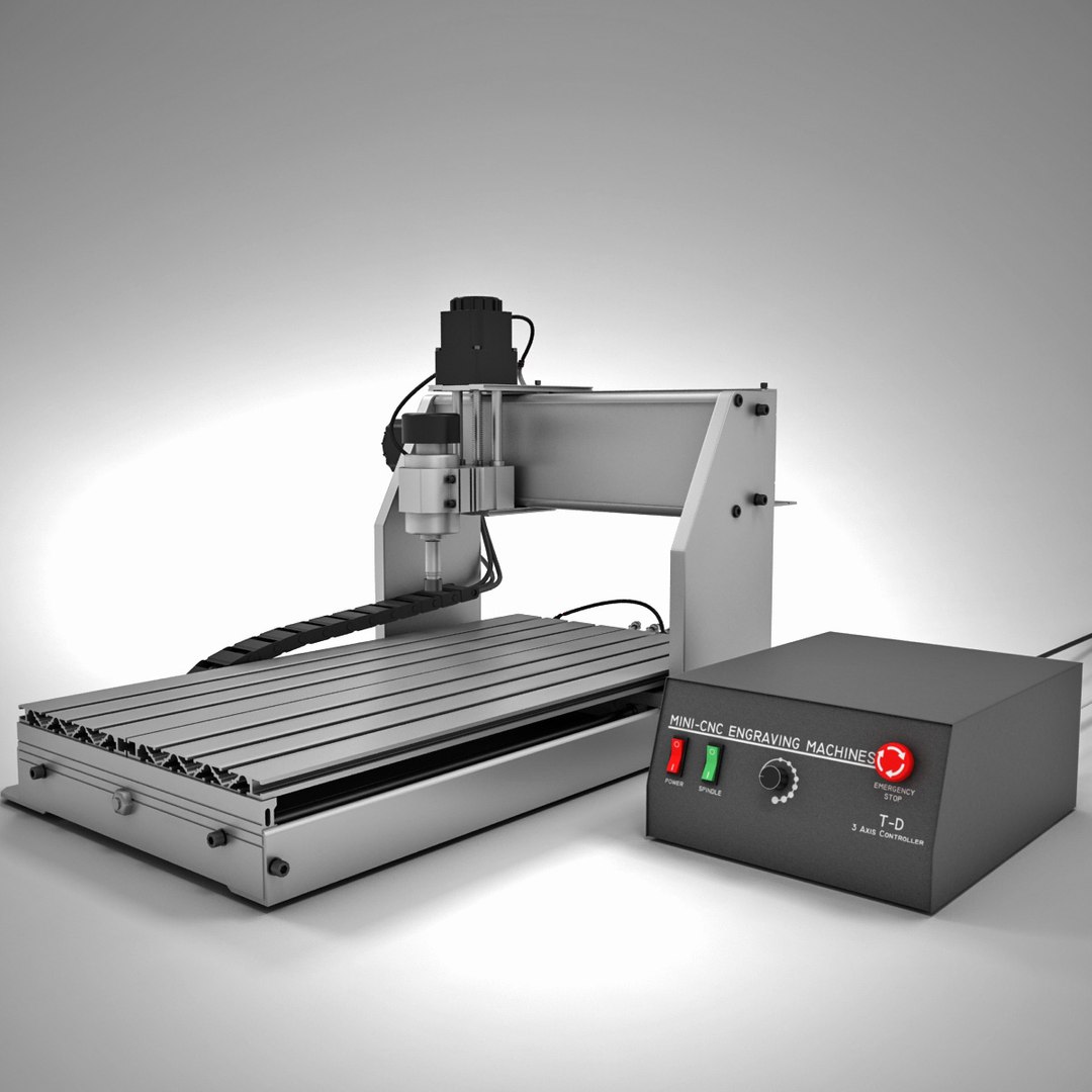 Cnc Router 3d Model