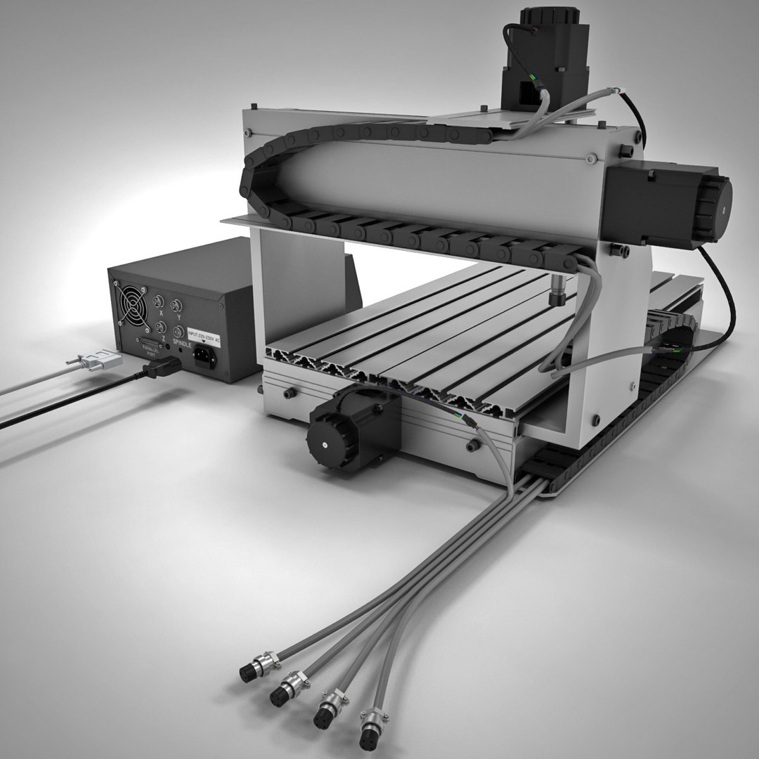 Cnc Router 3d Model