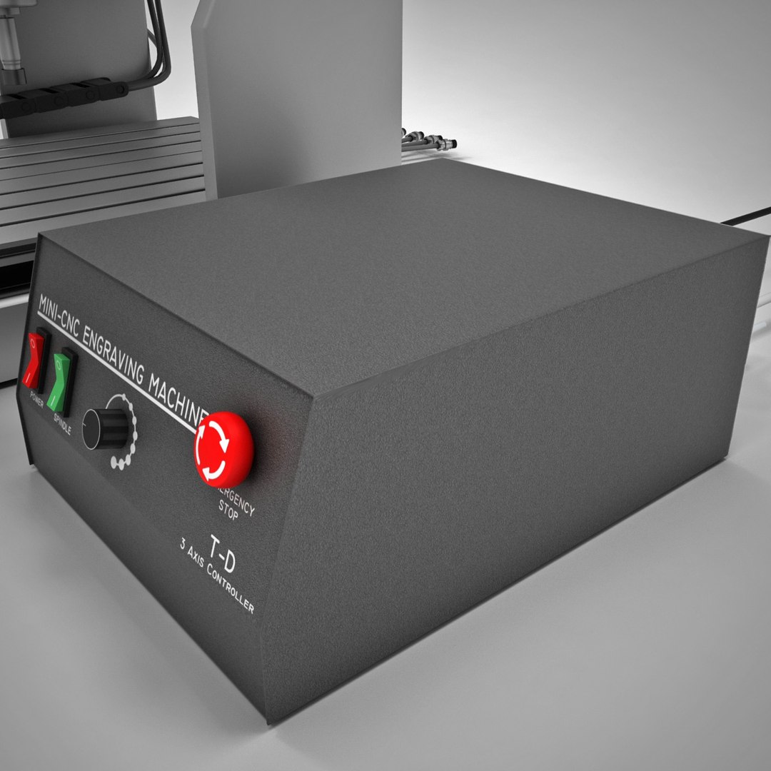 Cnc Router 3d Model