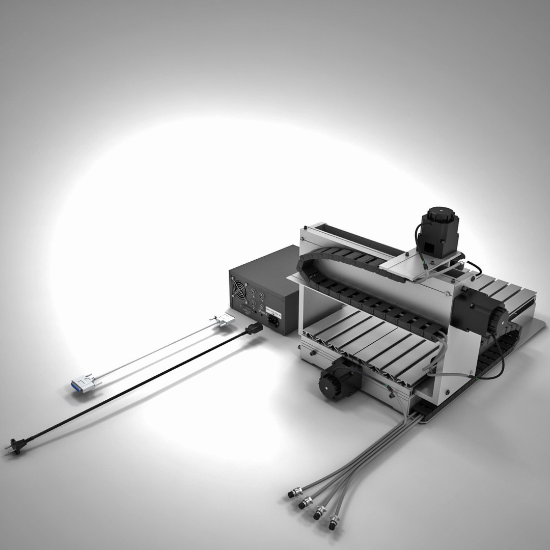Cnc Router 3d Model