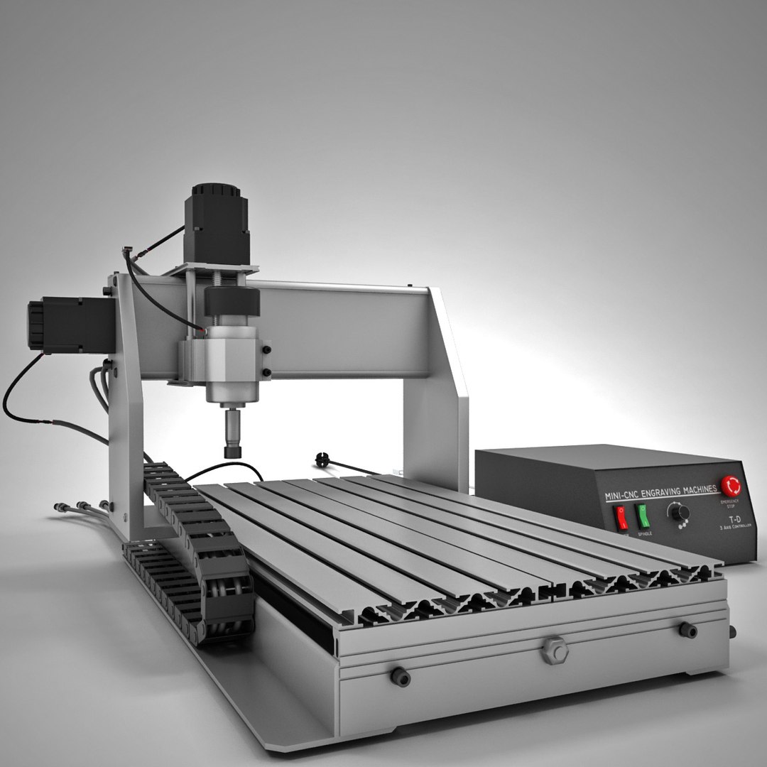 Cnc Router 3d Model