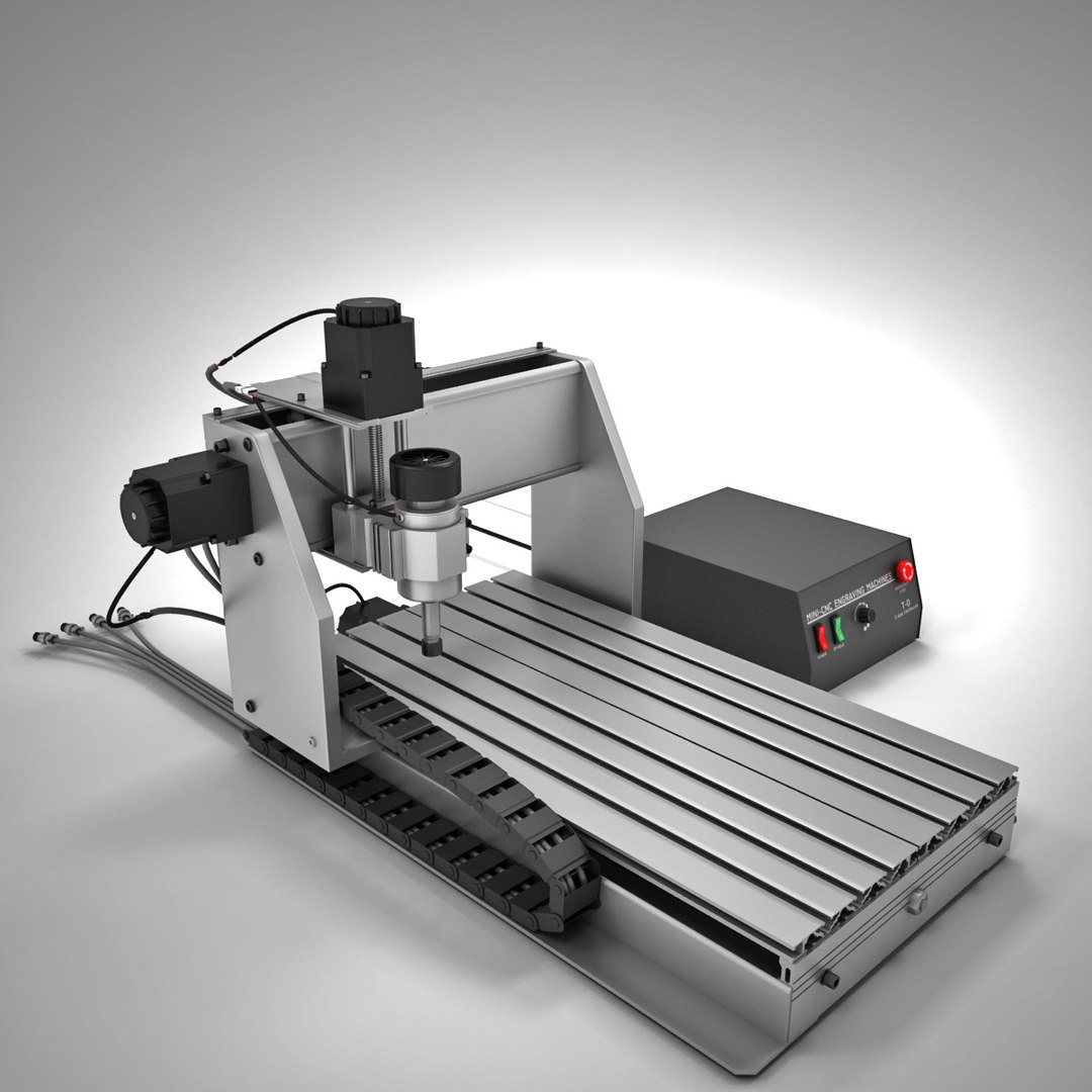 Cnc Router 3d Model