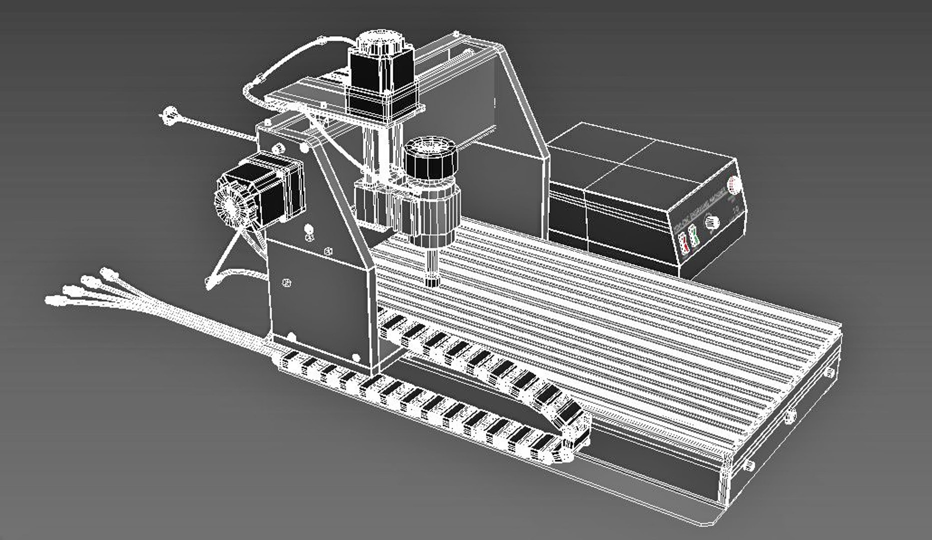 Cnc Router 3d Model
