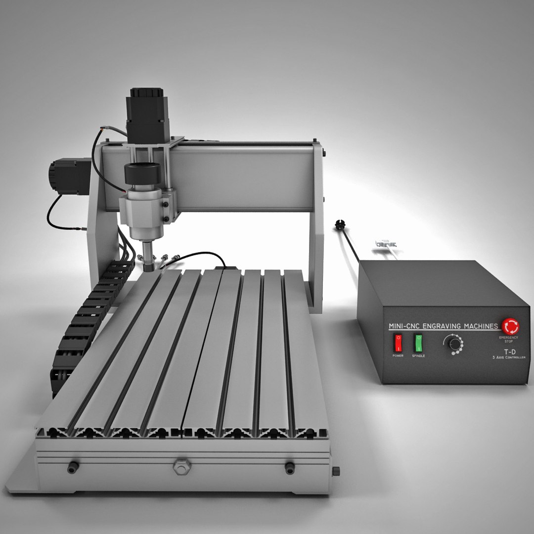 Cnc Router 3d Model