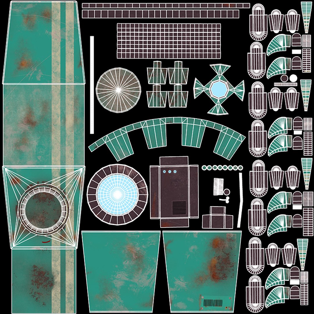 Cube Spider Robot 3D Model - TurboSquid 1651324