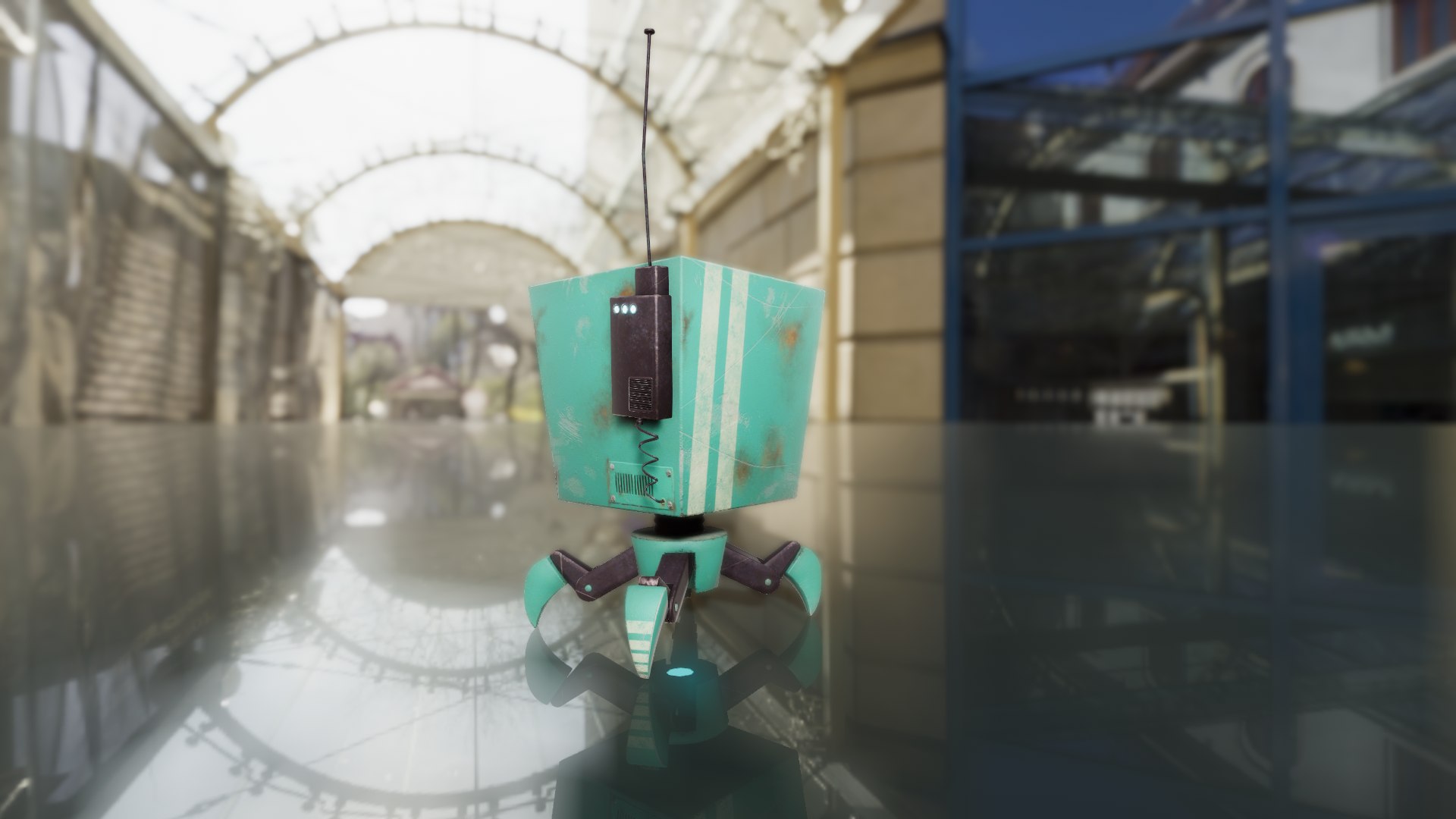 Cube Spider Robot 3D Model - TurboSquid 1651324