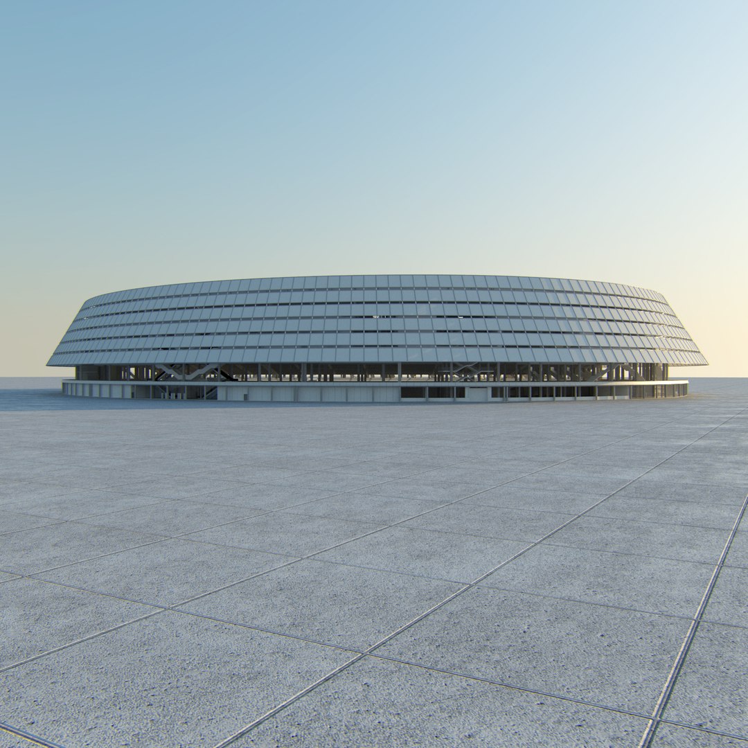 Sports Stadium 3d Model
