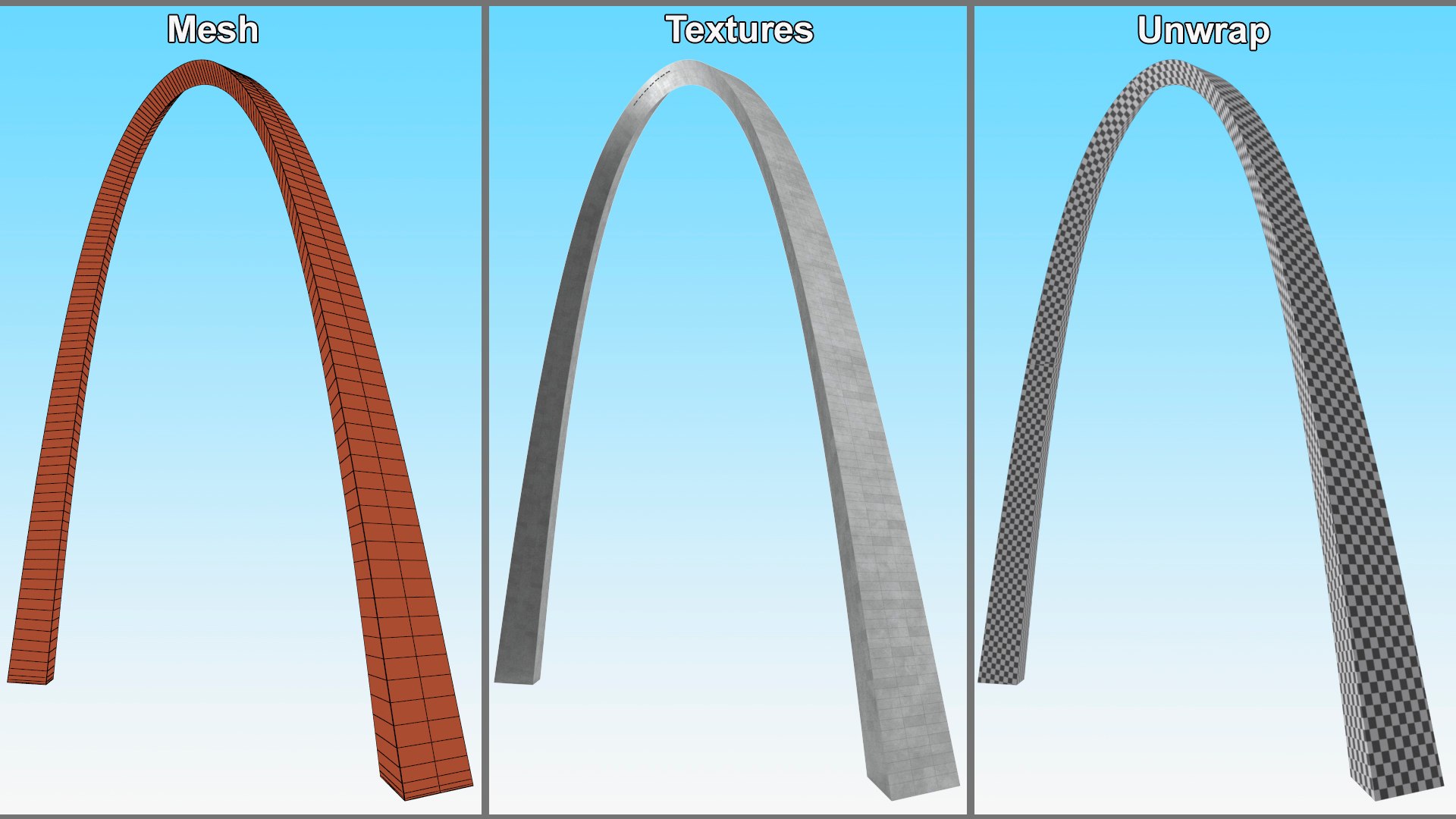 3D model Gateway Arch - TurboSquid 2181801