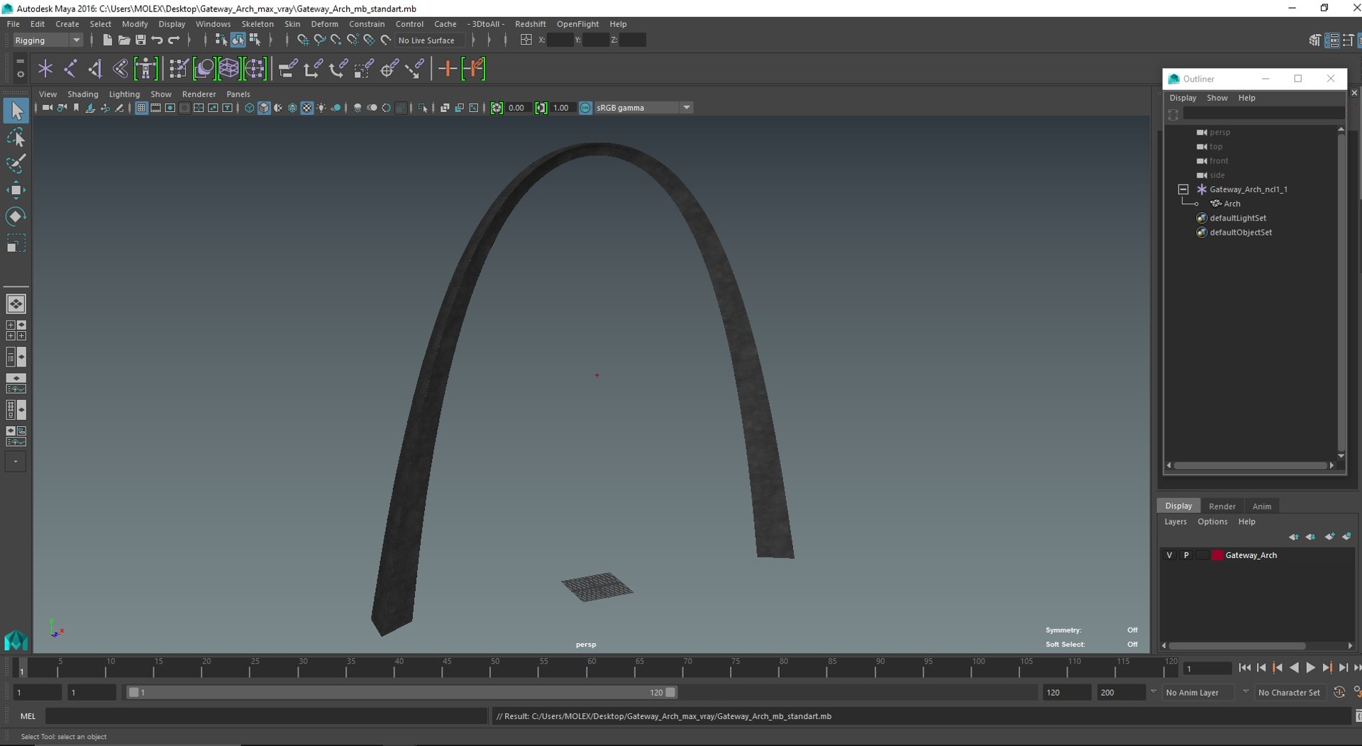 3D model Gateway Arch - TurboSquid 2181801