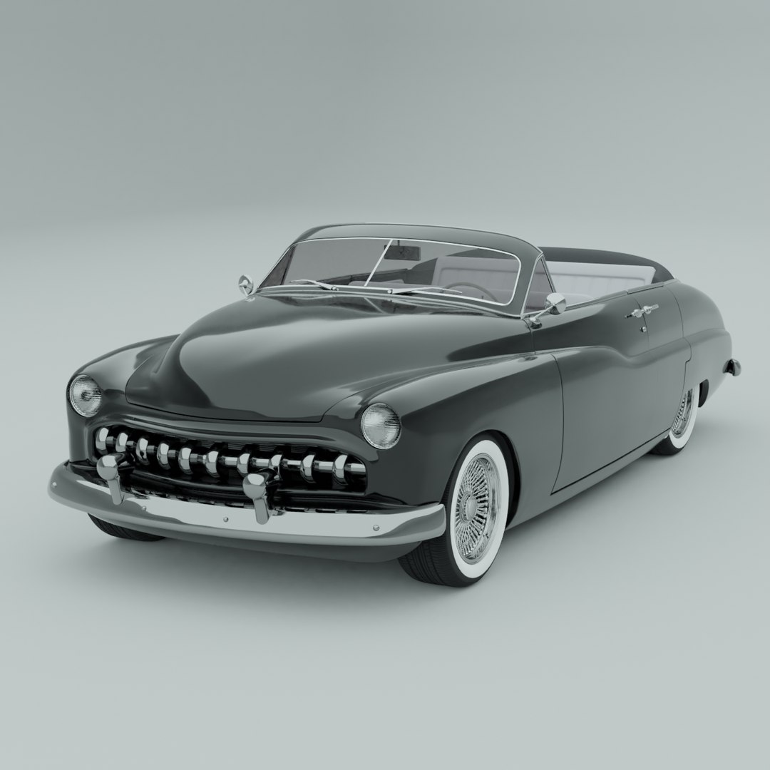 3D Classic Car - TurboSquid 1815066