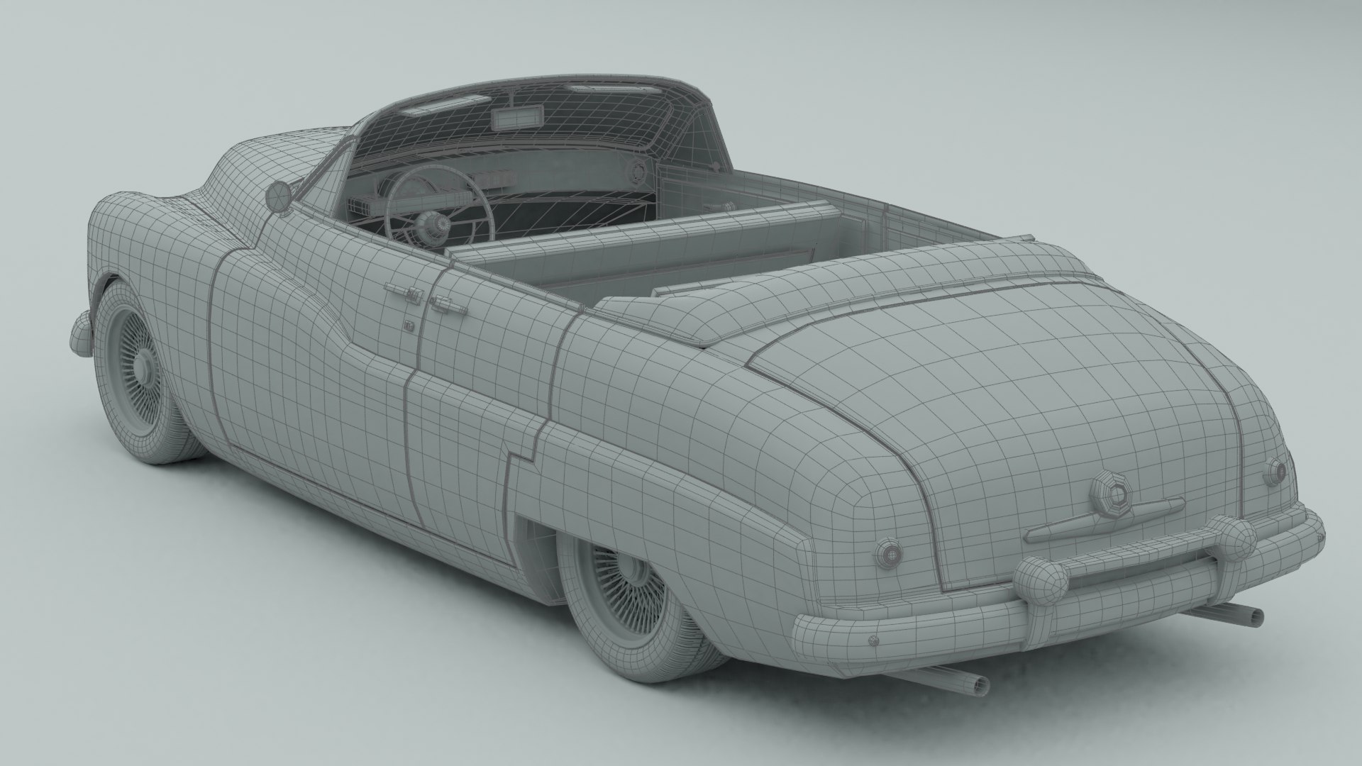 3D Classic Car - TurboSquid 1815066