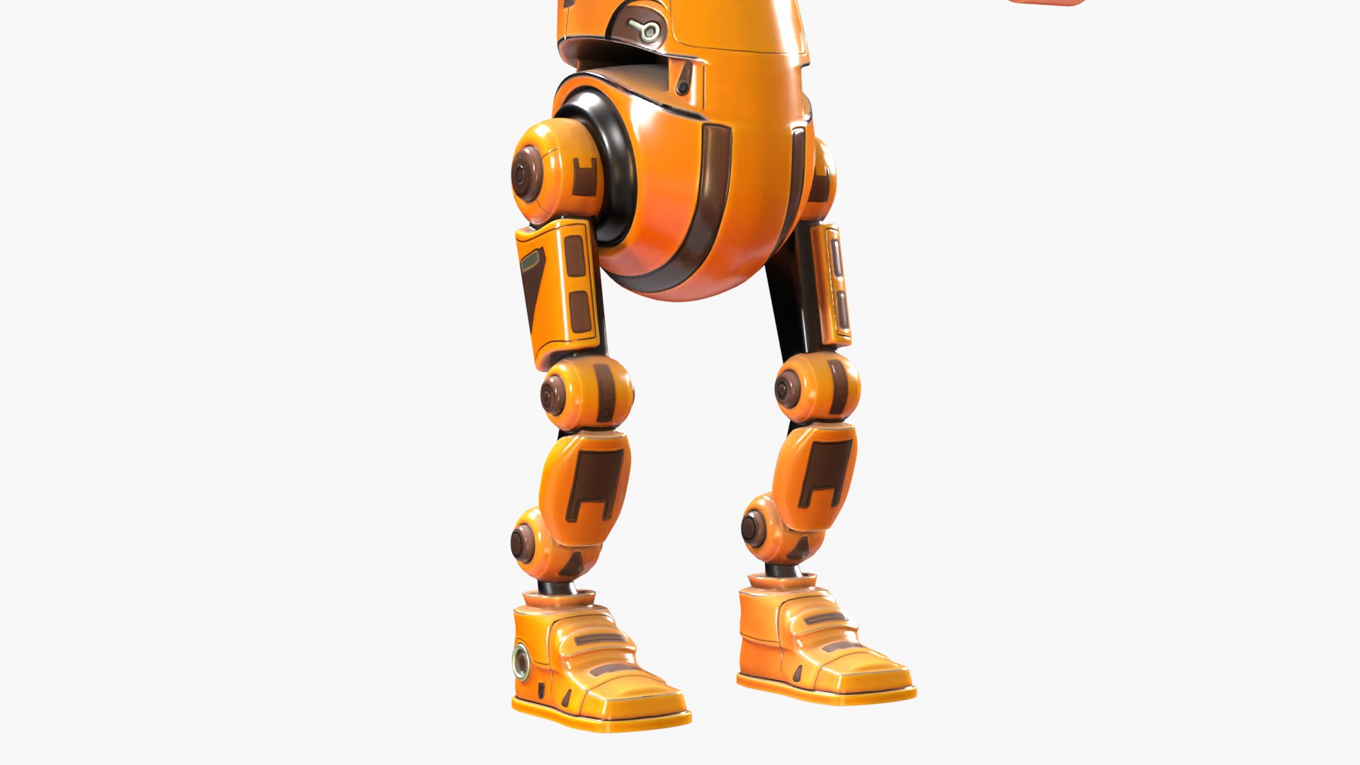 3D YellowRobot Model - TurboSquid 2272986