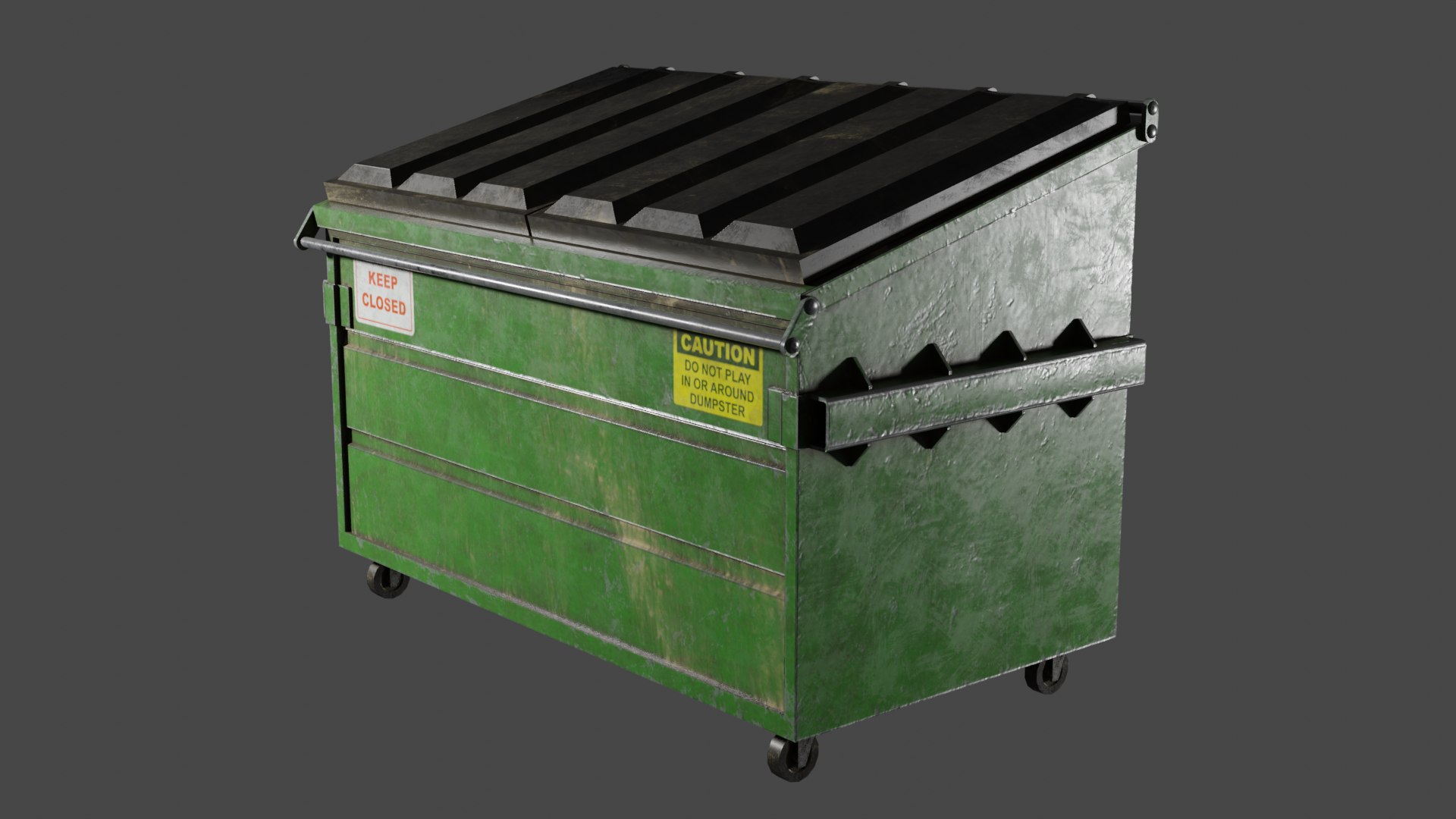 3D Dumpster model - TurboSquid 1884339