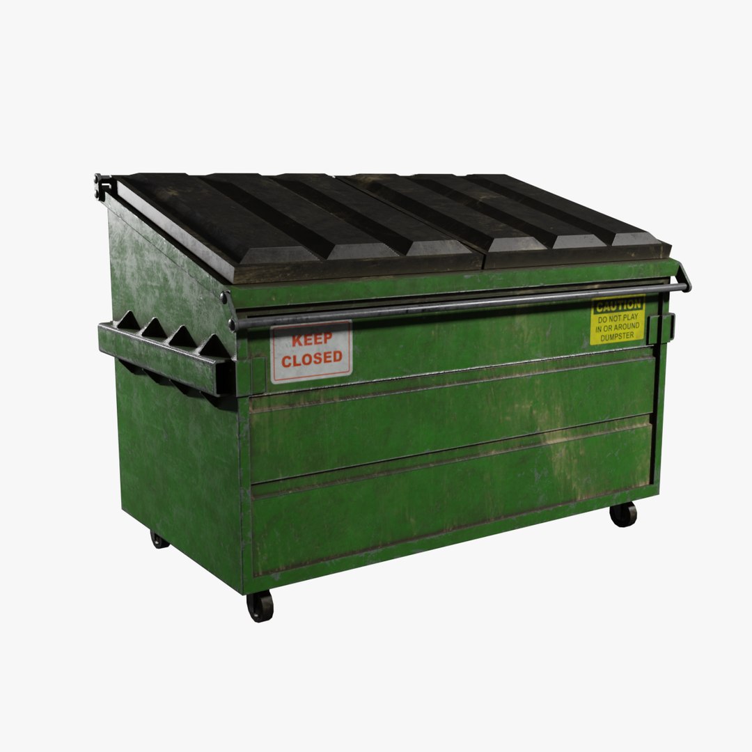 3D Dumpster model - TurboSquid 1884339