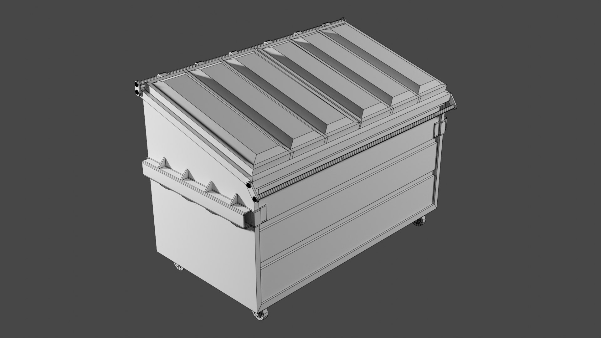 3D Dumpster model - TurboSquid 1884339