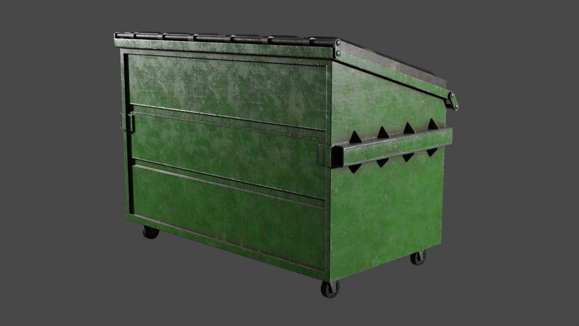 3D Dumpster model - TurboSquid 1884339