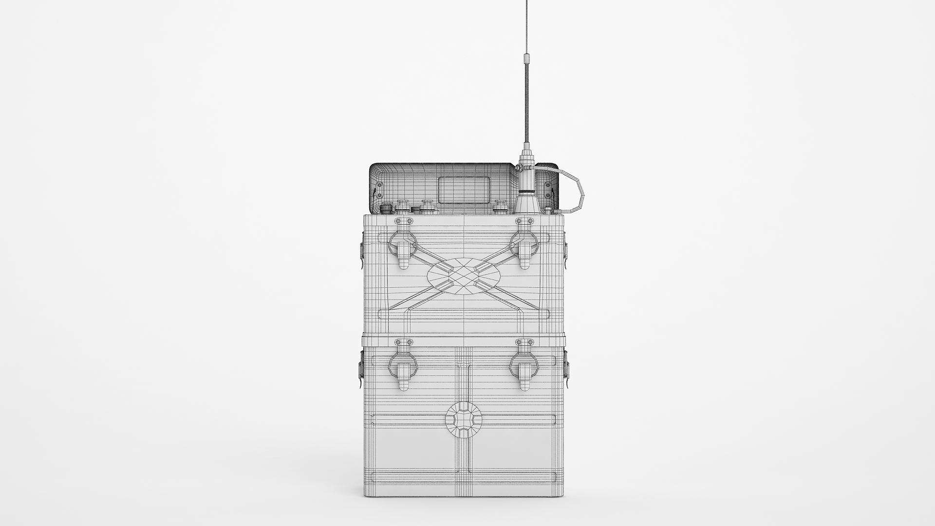 Military Radio Scr-300 3D - TurboSquid 1673185