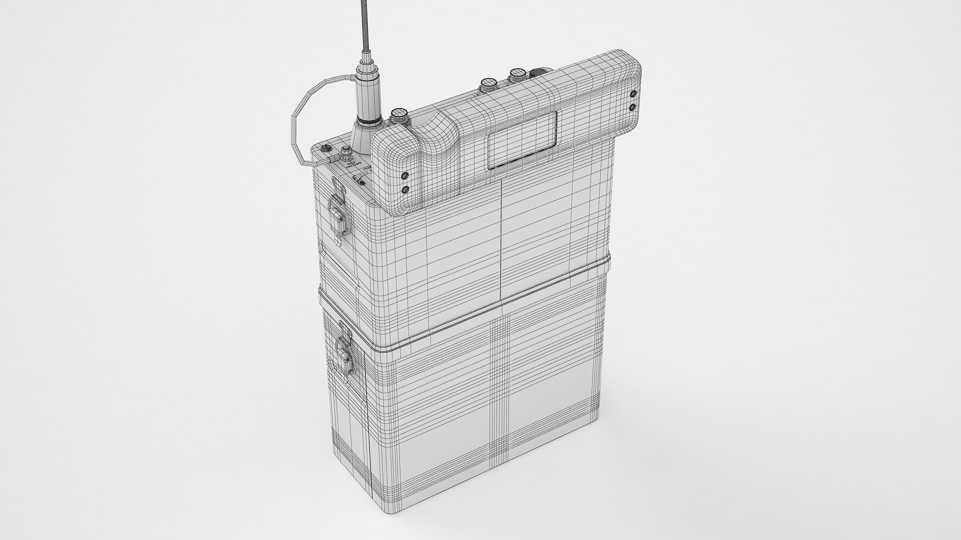 Military Radio Scr-300 3D - TurboSquid 1673185