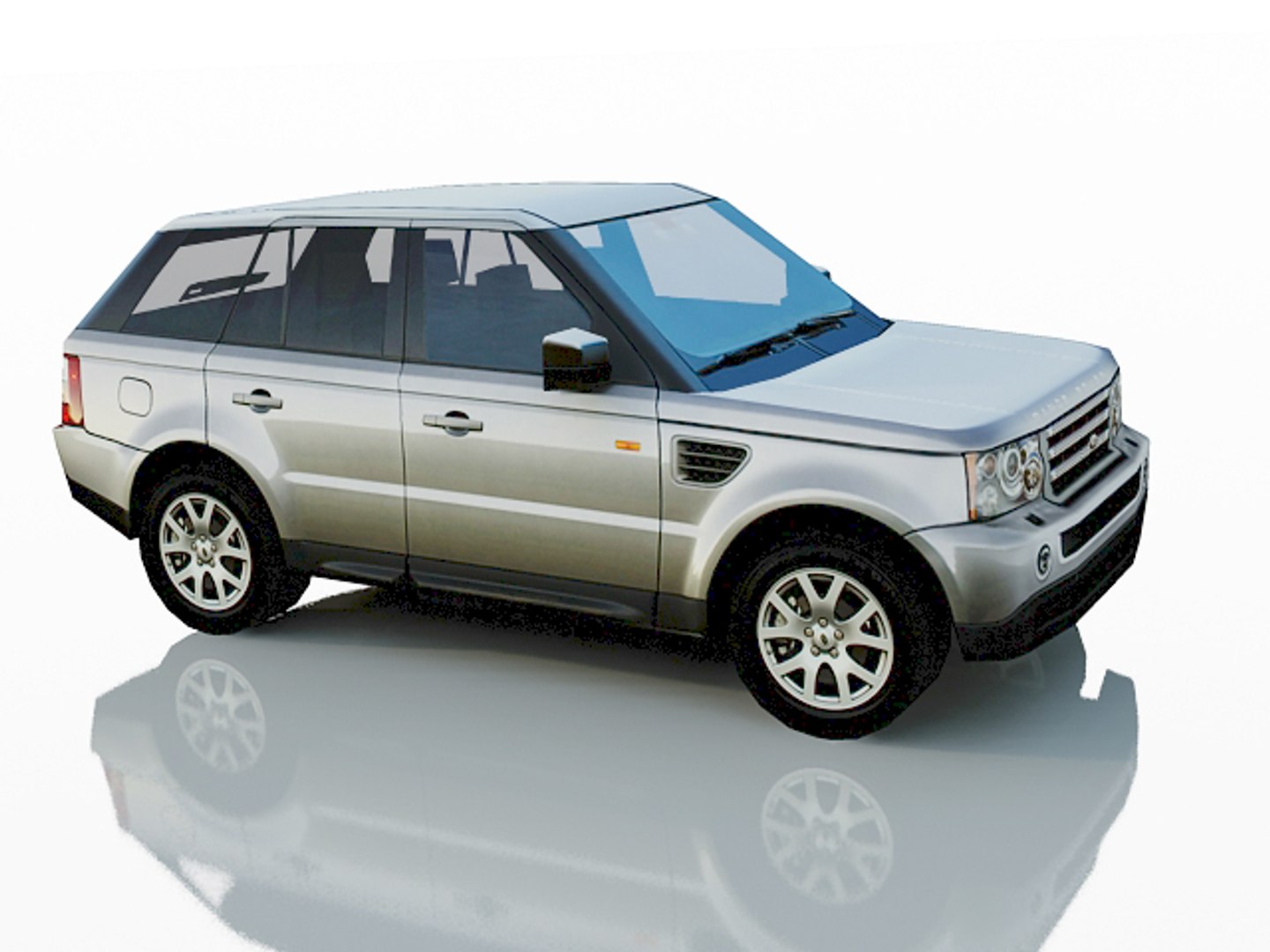 2009 Rover Range 3d Model