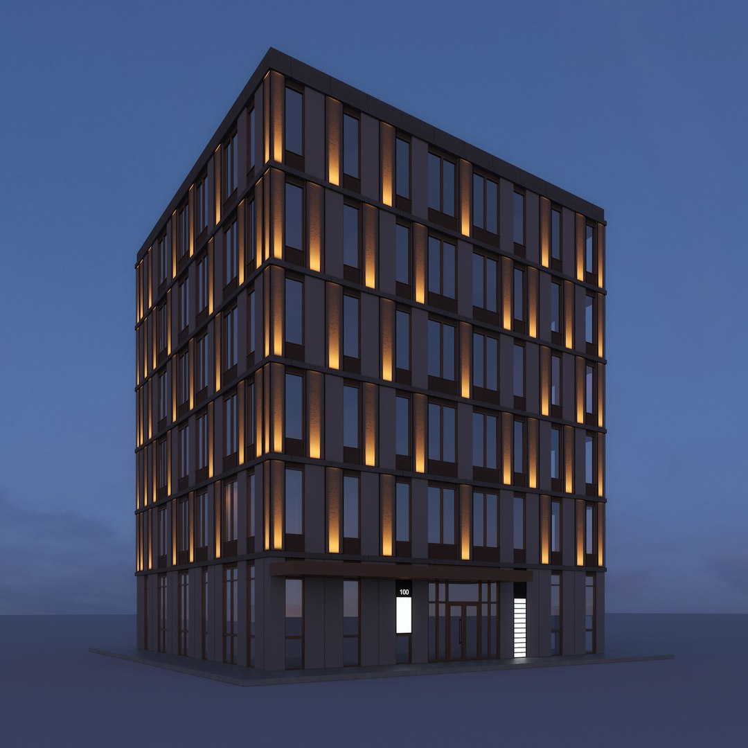 3D model building structure - TurboSquid 1550546