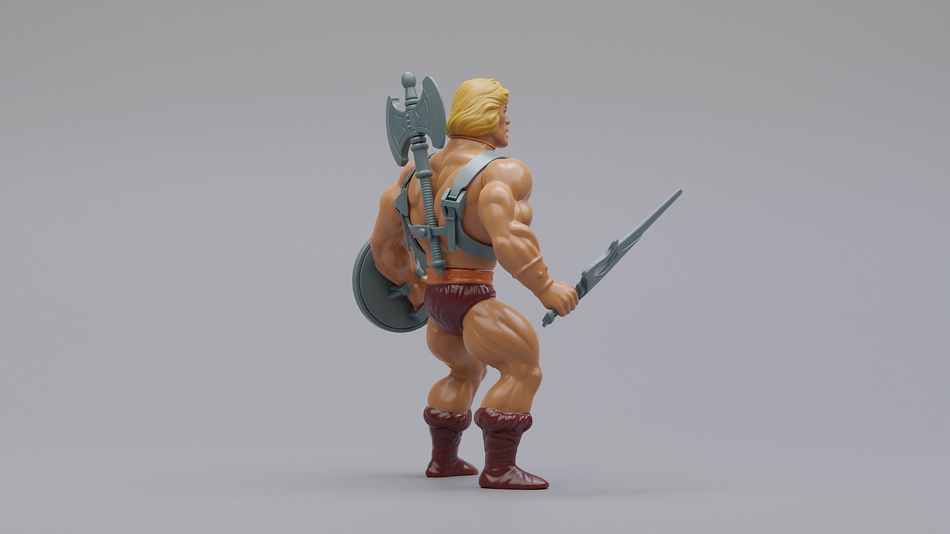 He-Man Action Figure 3D Model - TurboSquid 1975220