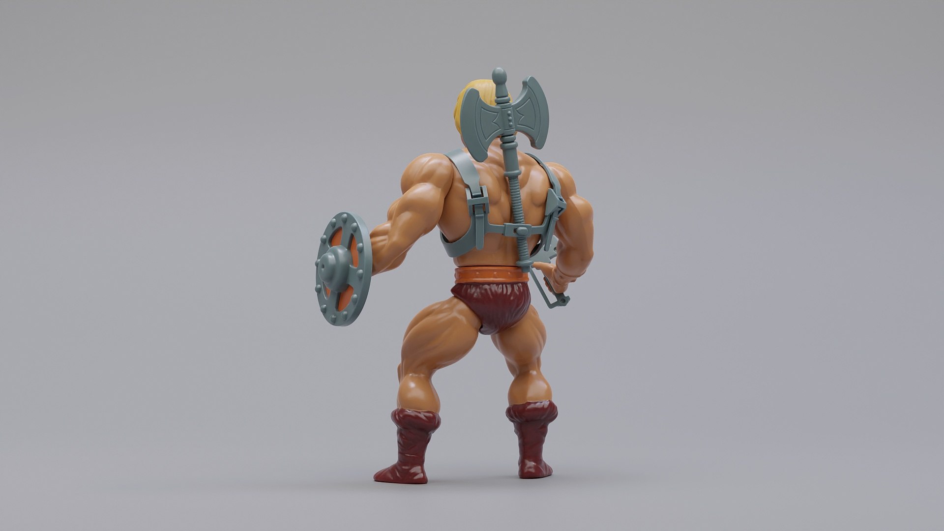He-Man Action Figure 3D Model - TurboSquid 1975220