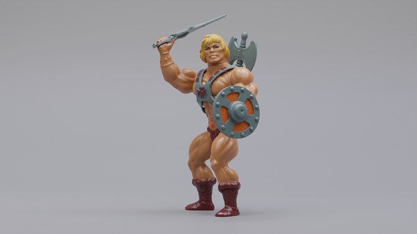 He-Man Action Figure3D模型 - TurboSquid 1975220
