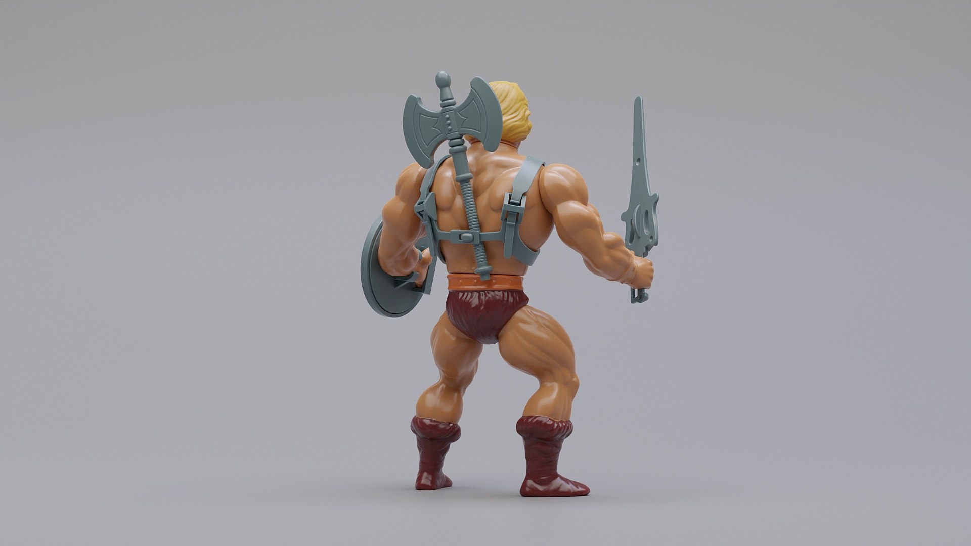 He-Man Action Figure 3D Model - TurboSquid 1975220