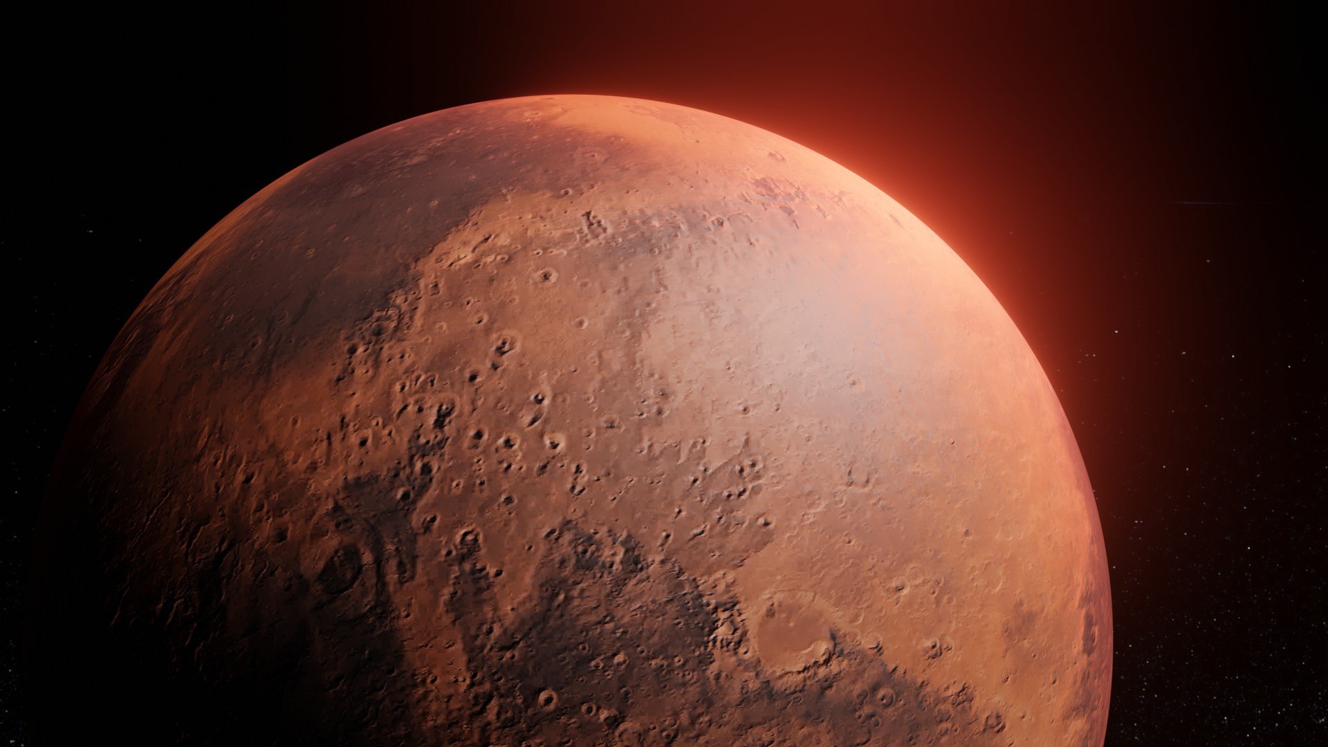 3D Photorealistic Mars 8k Planet - TurboSquid 1632425