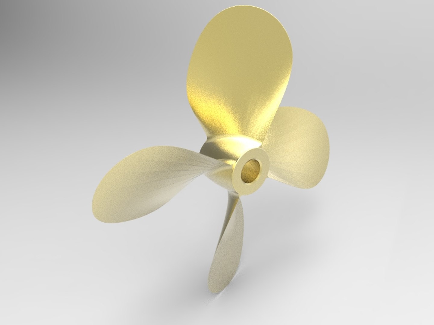 3d Propeller Prop Model