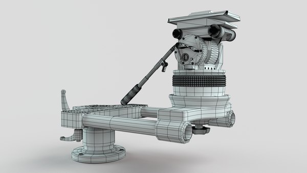 3D fluid head - TurboSquid 1540099