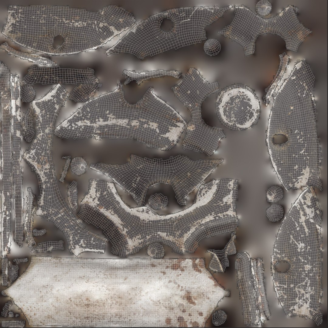 3D Old Metal Lock Model - TurboSquid 2196657