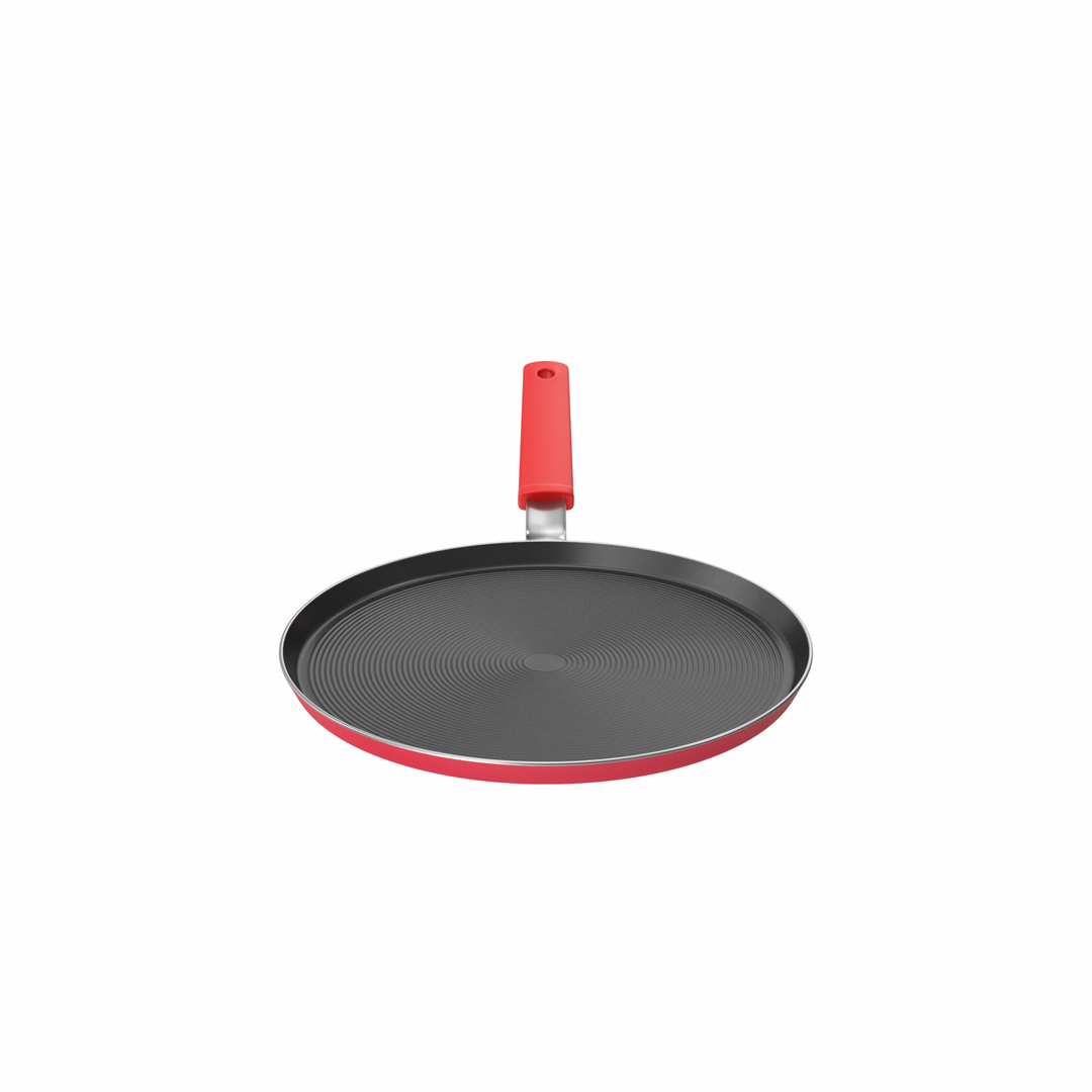 Red Pancake Pan 3D - TurboSquid 1905461
