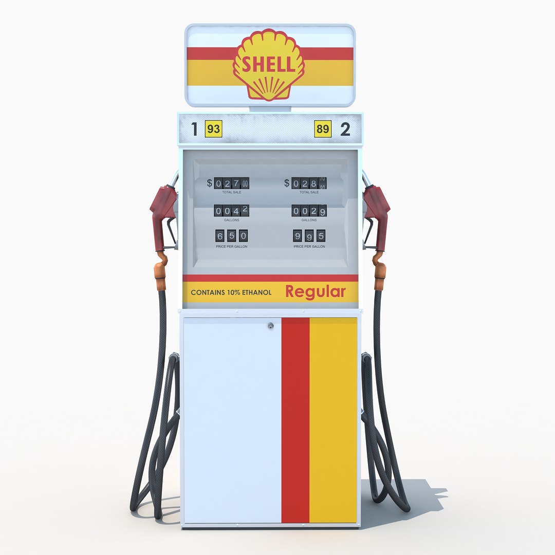 3d Shell Fuel Dispenser