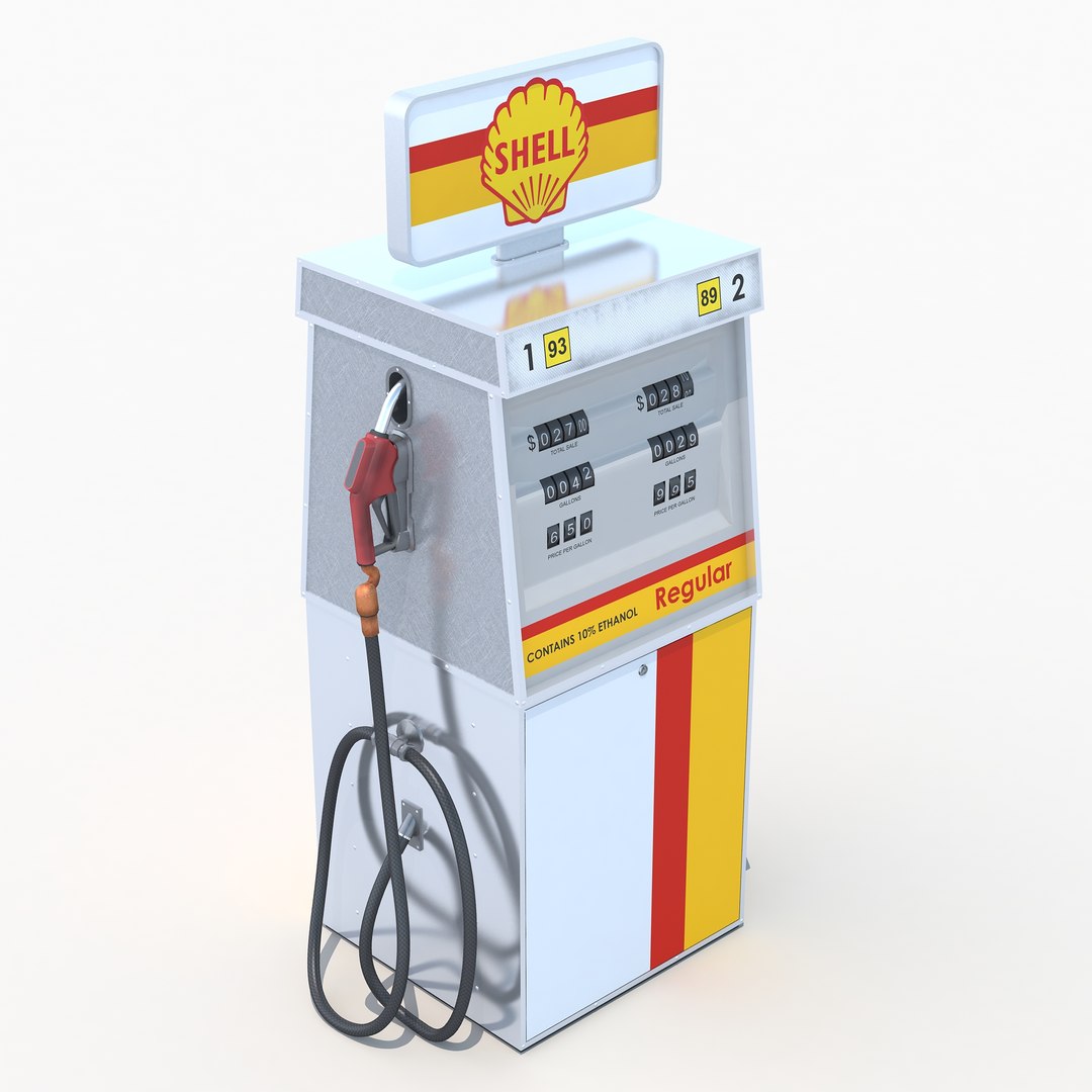 3d Shell Fuel Dispenser