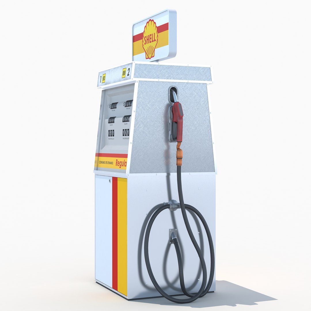 3d Shell Fuel Dispenser
