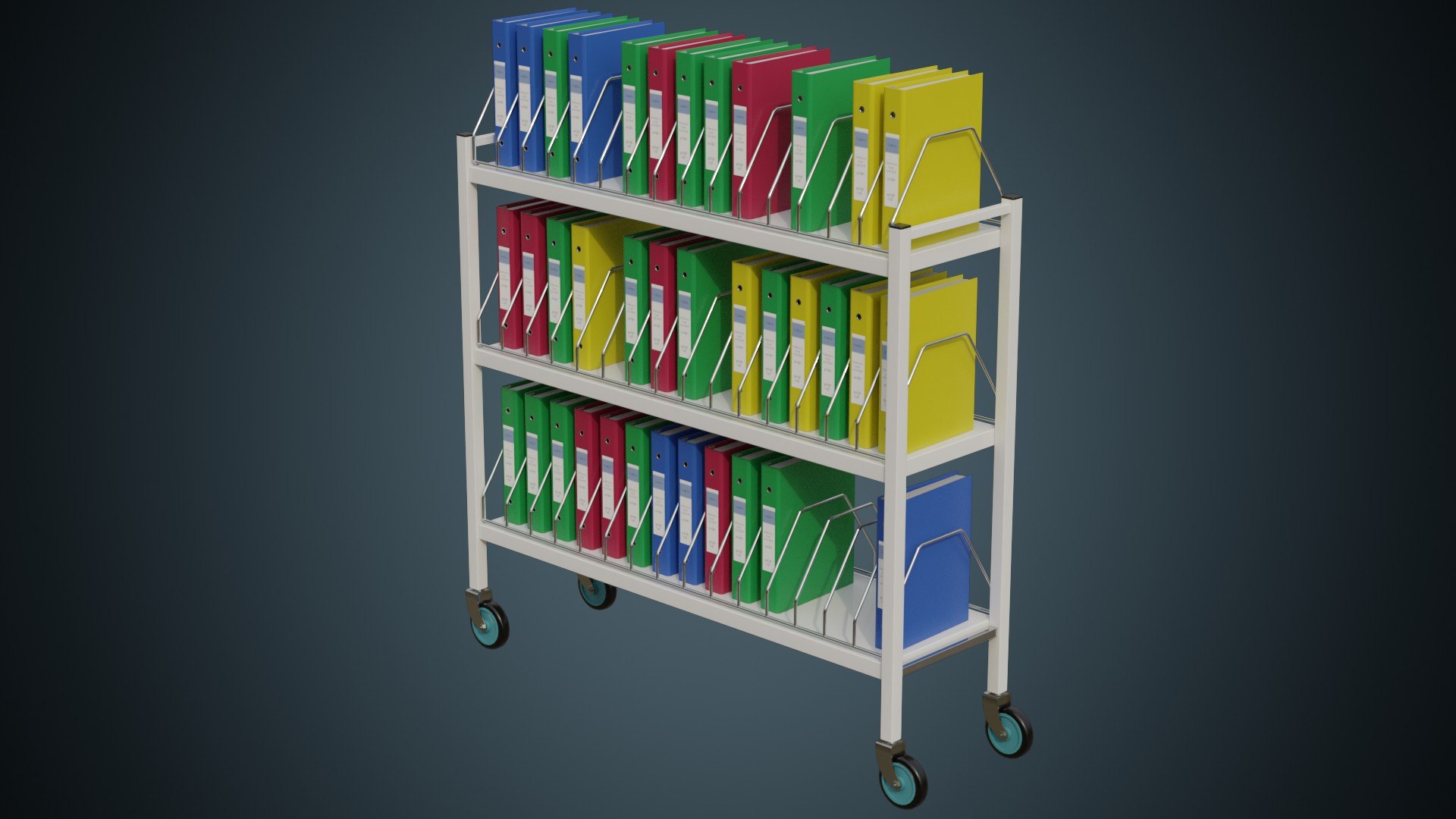 Chart Rack 1A 3D model - TurboSquid 2166792