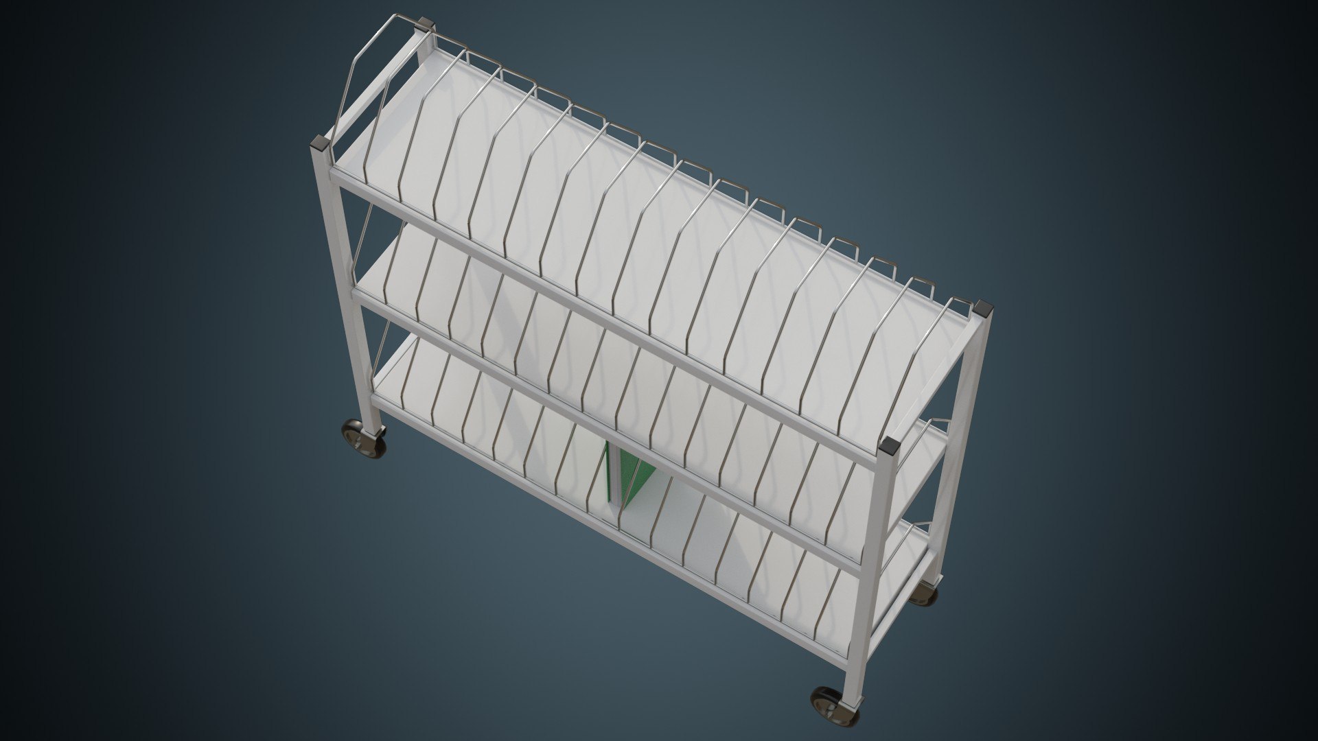 Chart Rack 1A 3D model - TurboSquid 2166792