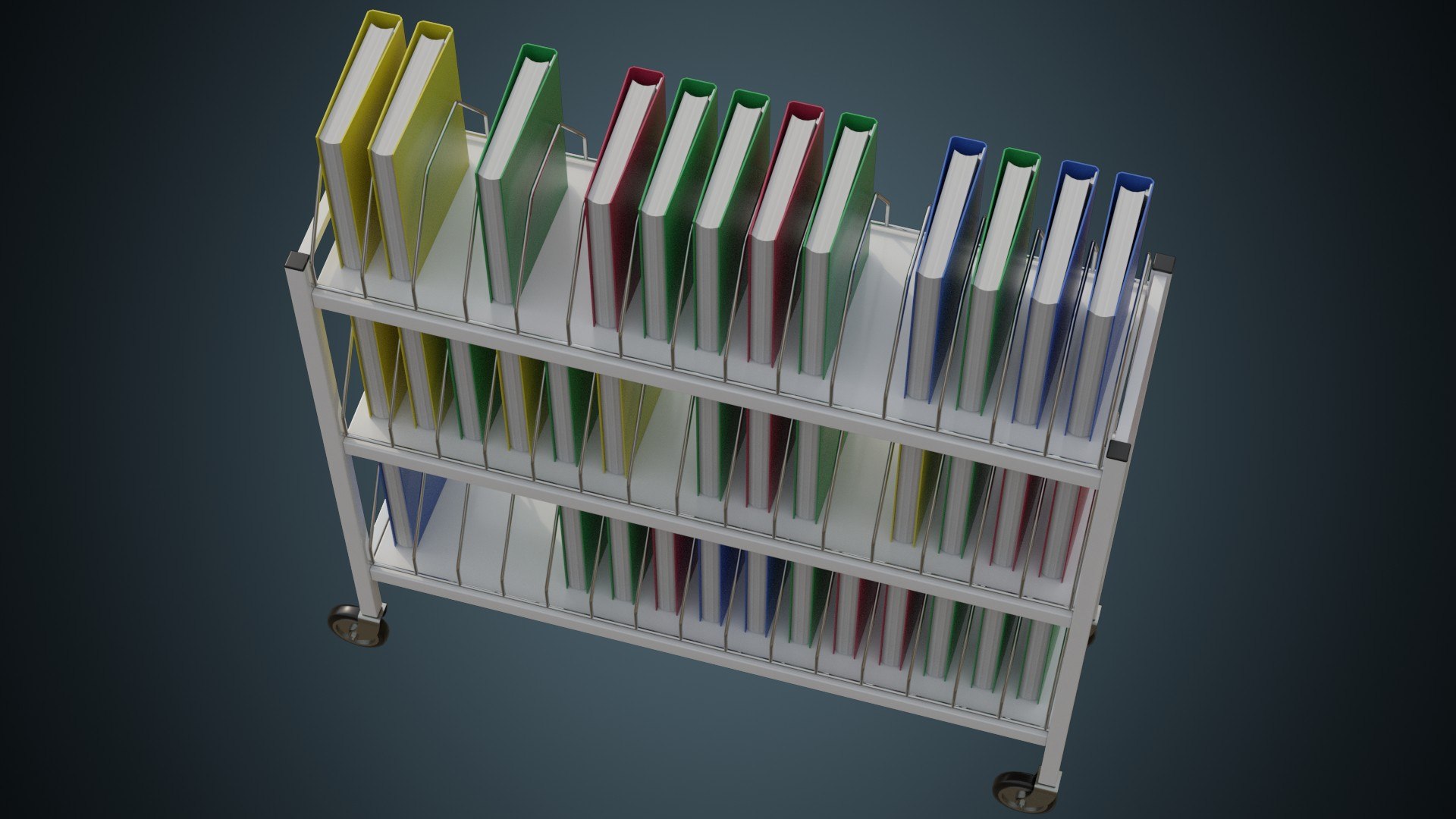 Chart Rack 1A 3D model - TurboSquid 2166792