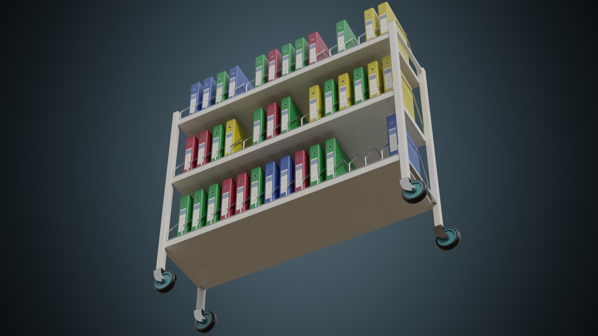 Chart Rack 1A 3D model - TurboSquid 2166792