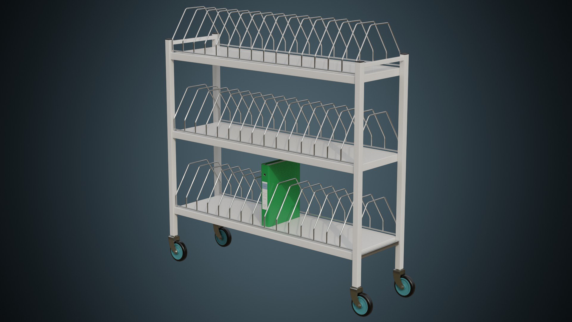 Chart Rack 1A 3D model - TurboSquid 2166792