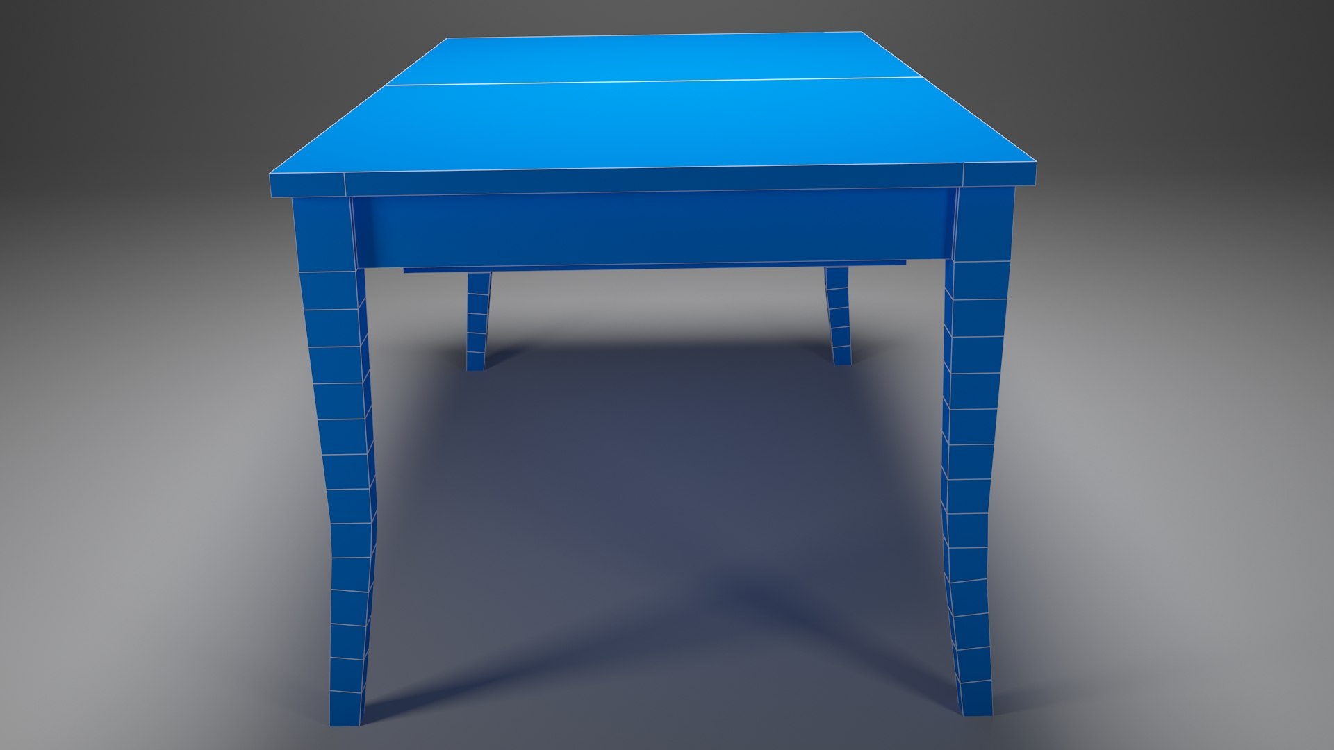 Free Simple Table Kitchen Dining Room 3D Model - TurboSquid 1270100