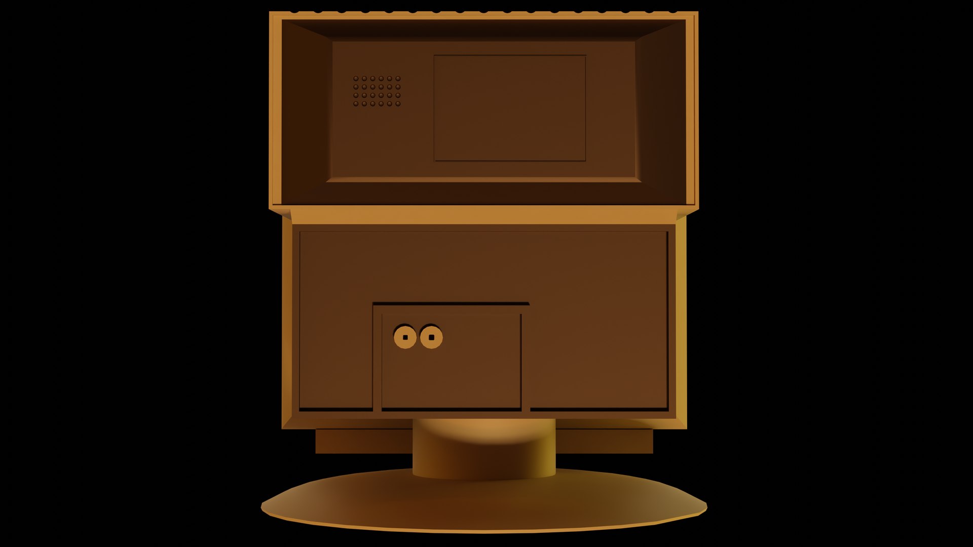 Old Pc Monitor 3D Model - TurboSquid 2388520