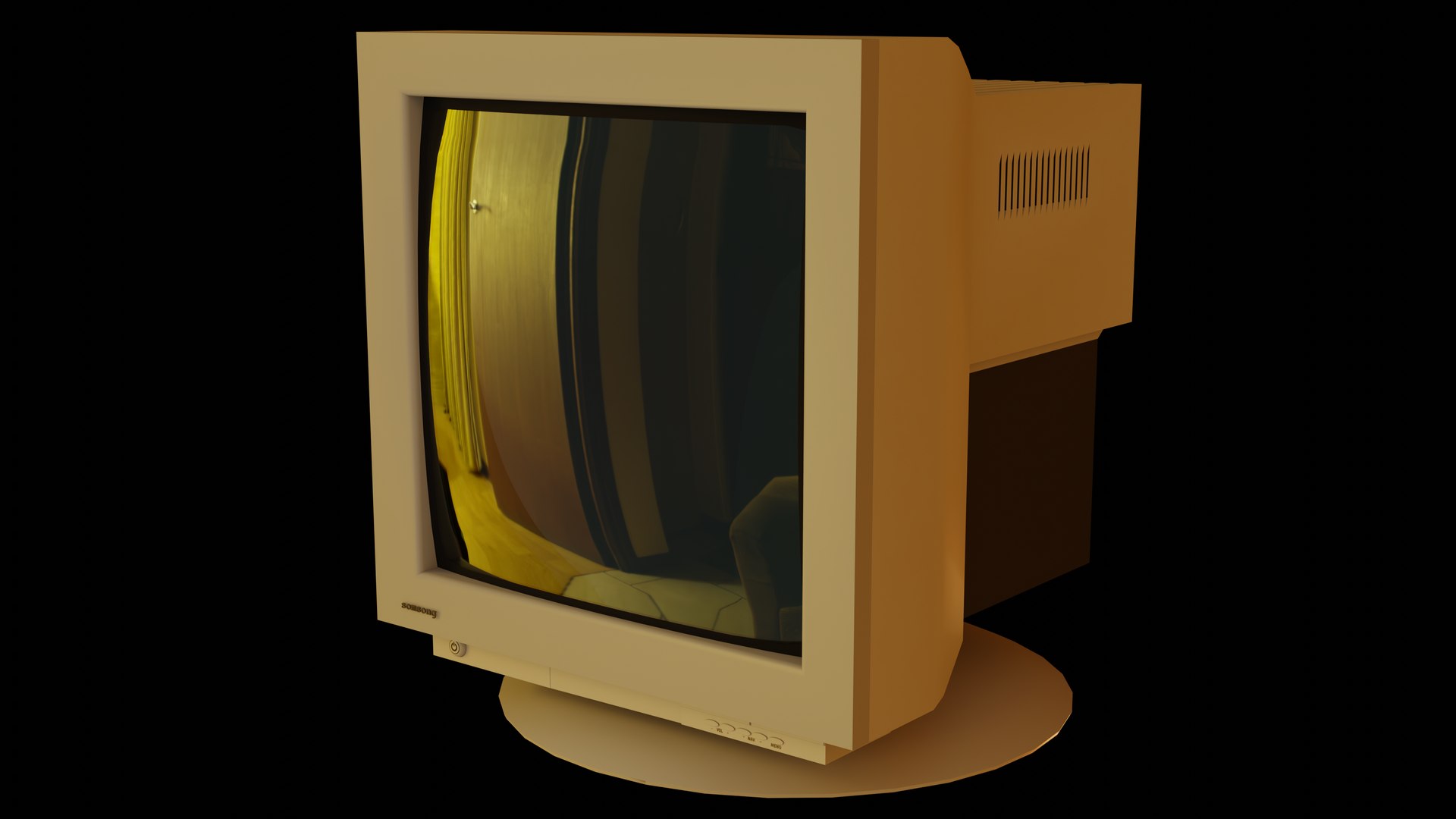 Old Pc Monitor 3D Model - TurboSquid 2388520