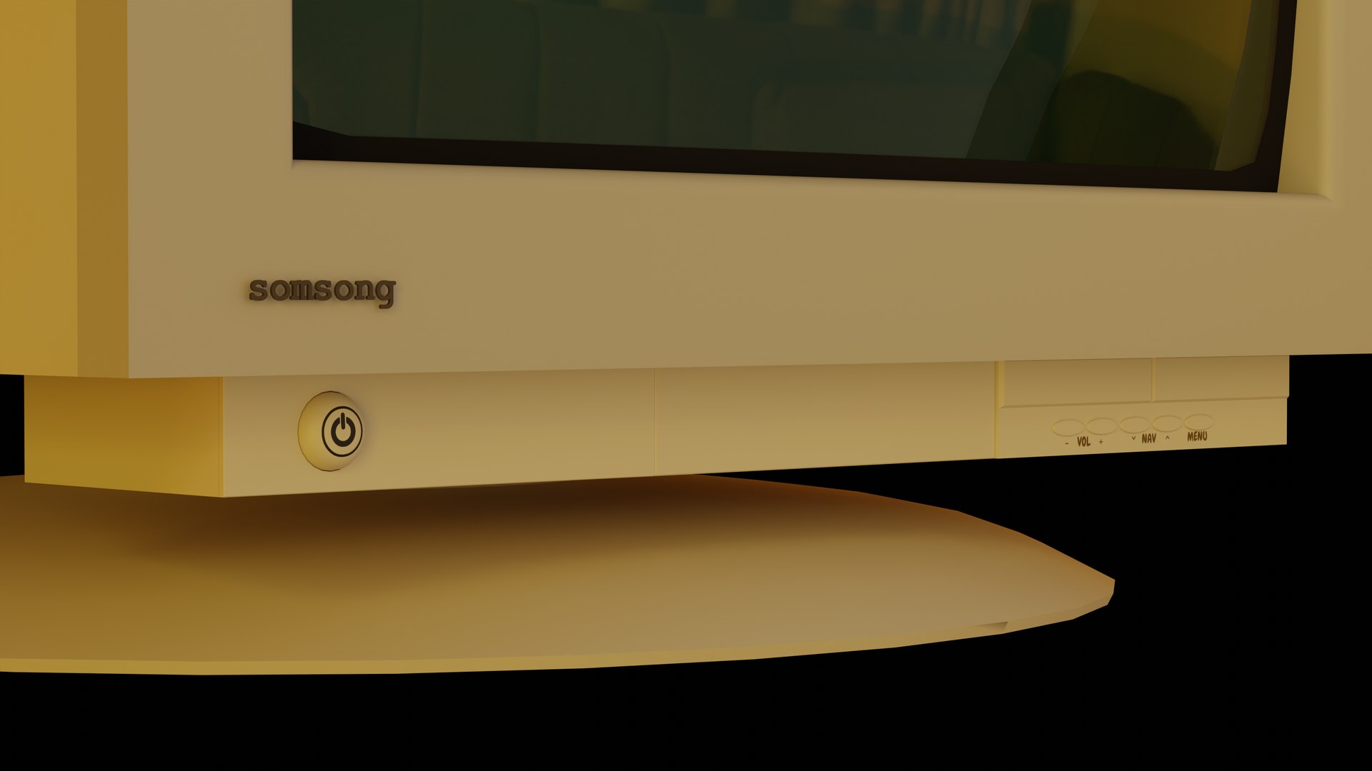 Old Pc Monitor 3D Model - TurboSquid 2388520