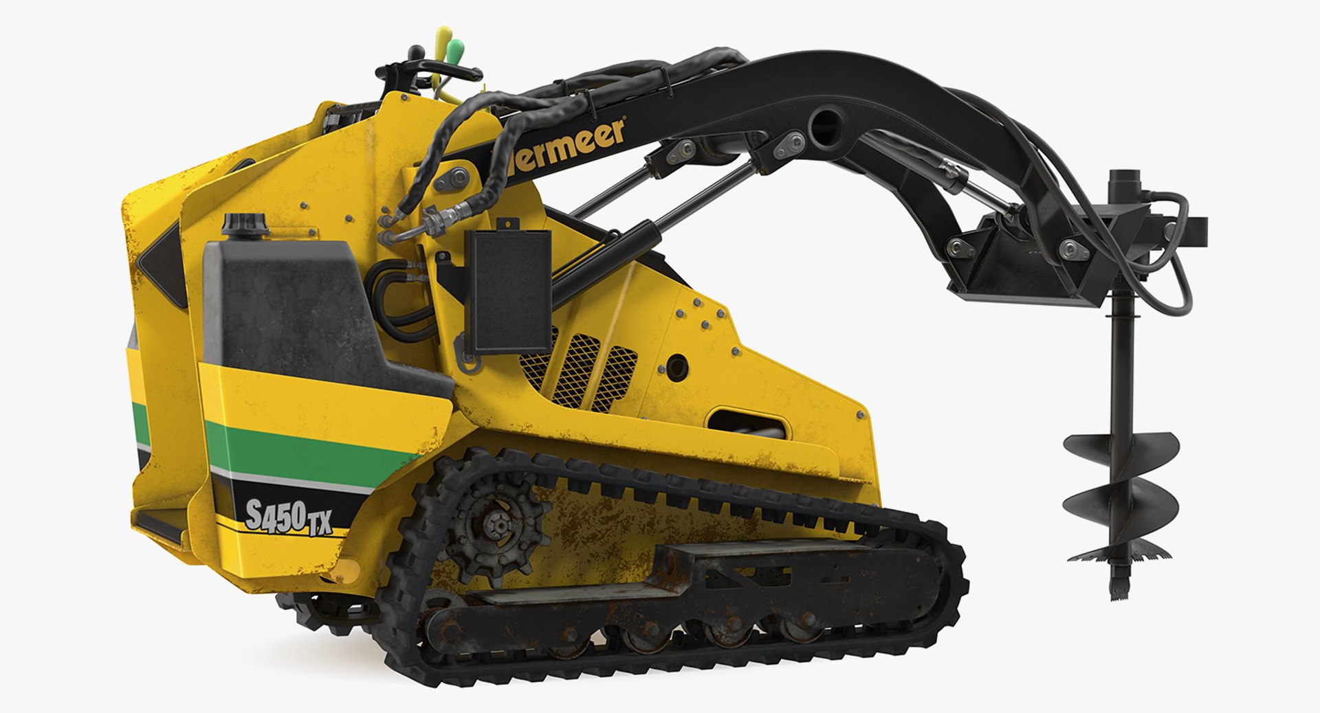 3D Vermeer S450tx Skid Steer Model - TurboSquid 1381120