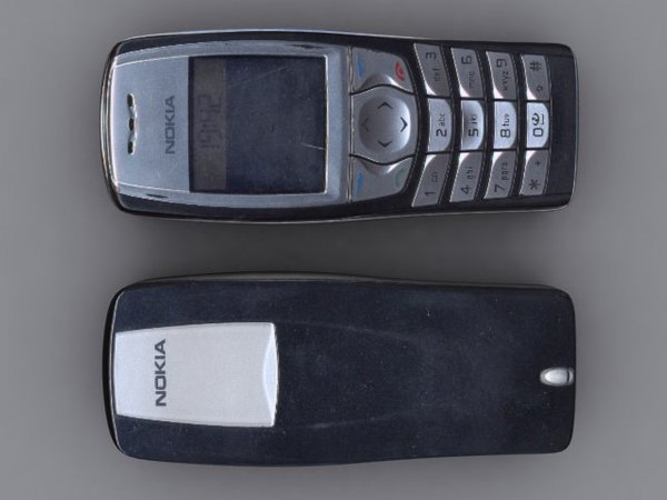 nokia 6610 mobile phone 3d model